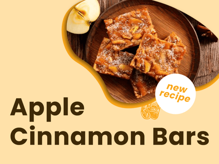 Apple Cinnamon Bars