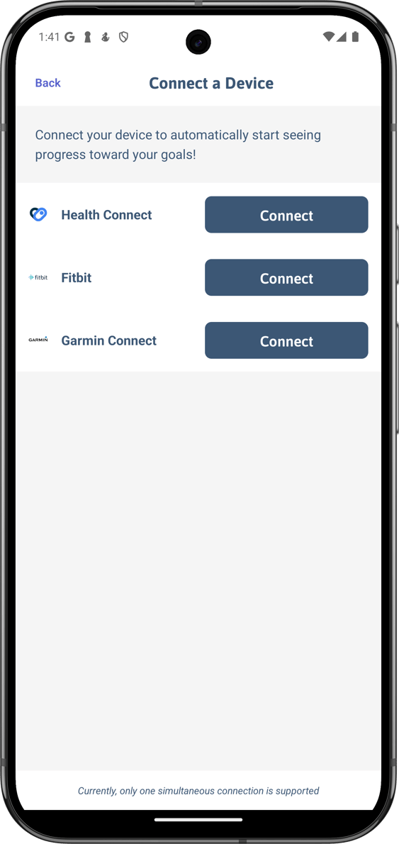 Health Connect Connection Guide