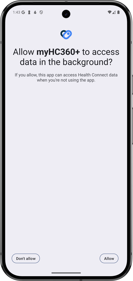 Health Connect Connection Guide
