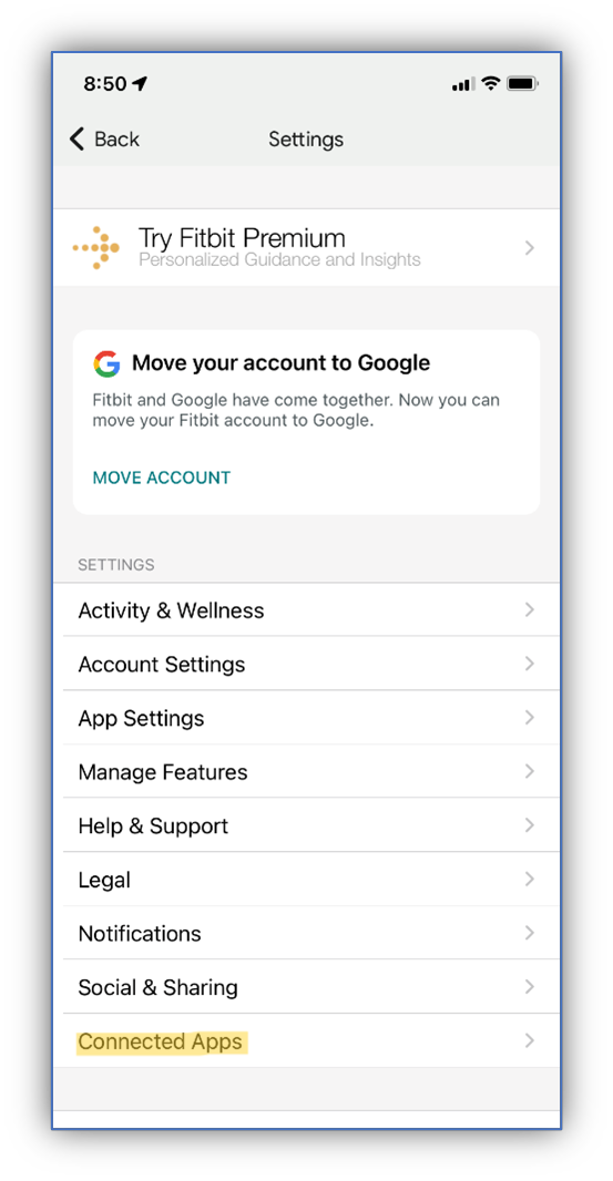 Fitbit Connection Guide