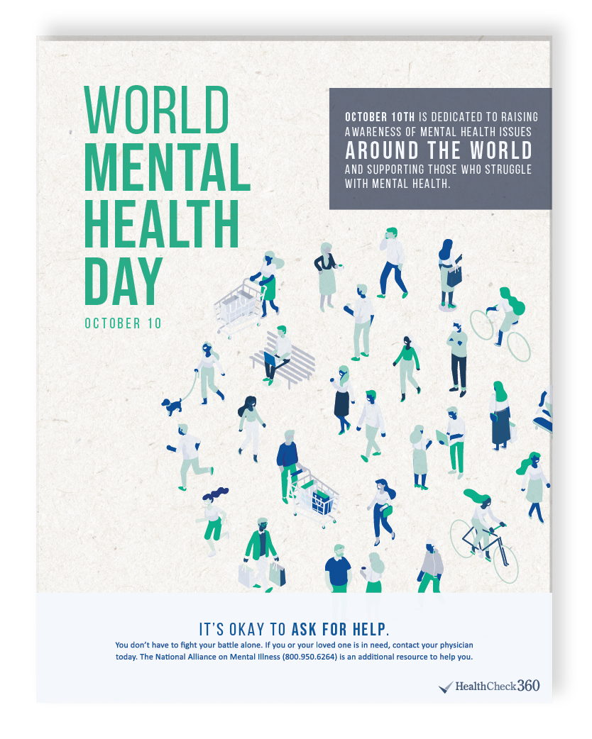 Brain Health & Mental Health Awareness Posters